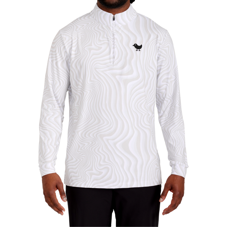 Bad Birdie Yung Wavy Qtr Zip Pga Tour Superstore
